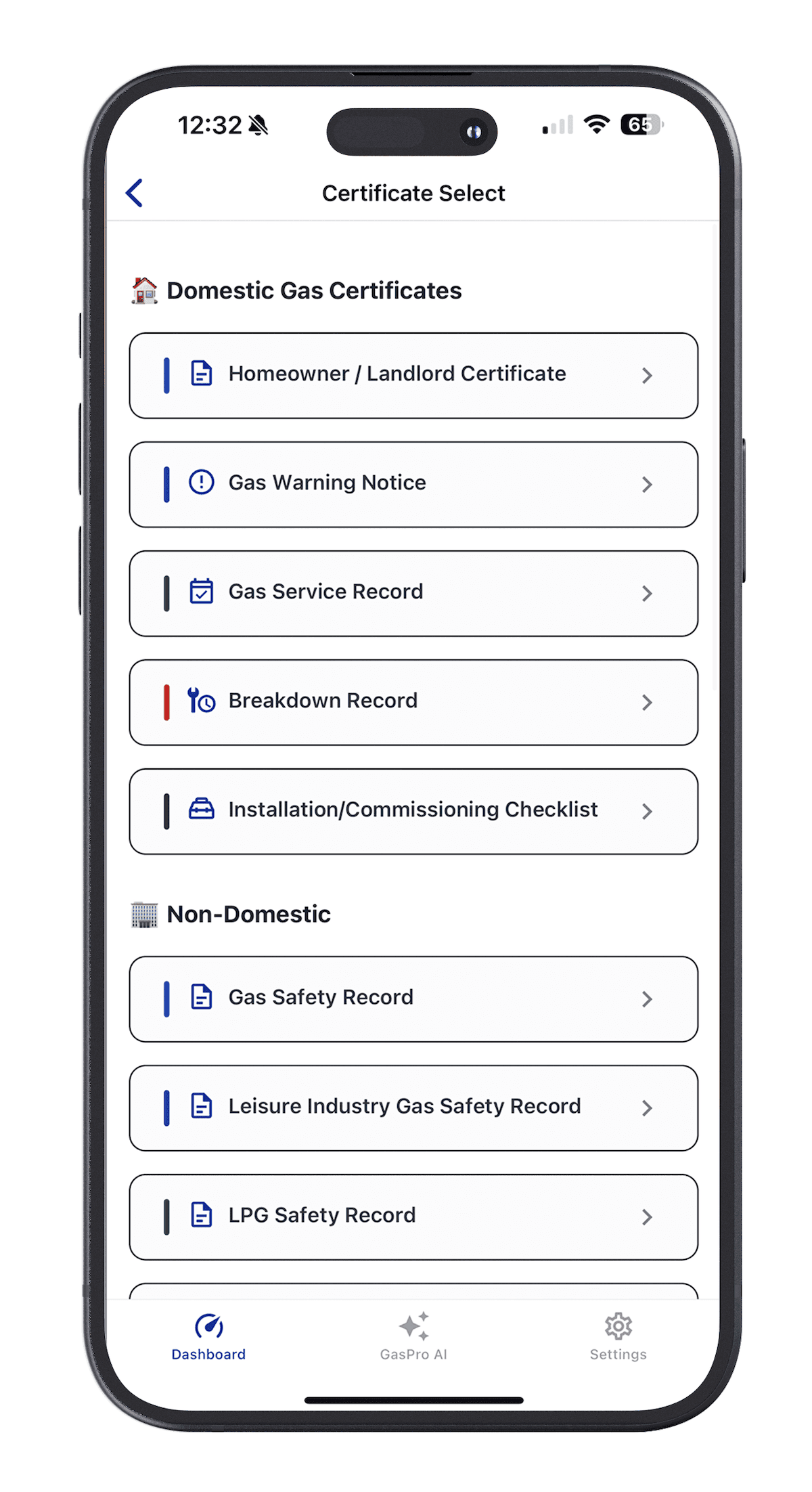 GasPro - Gas Engineer Software